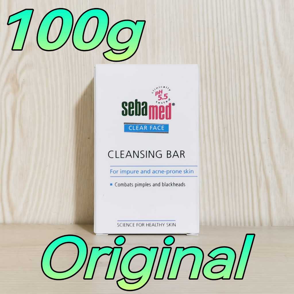 Jual Sebamed clear face cleansing bar 100g ori 100gr acne pimple ...