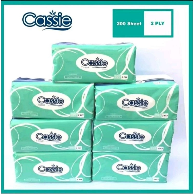 Jual Tisu wajah Tissue Cassie 200 gr 2 ply | Shopee Indonesia