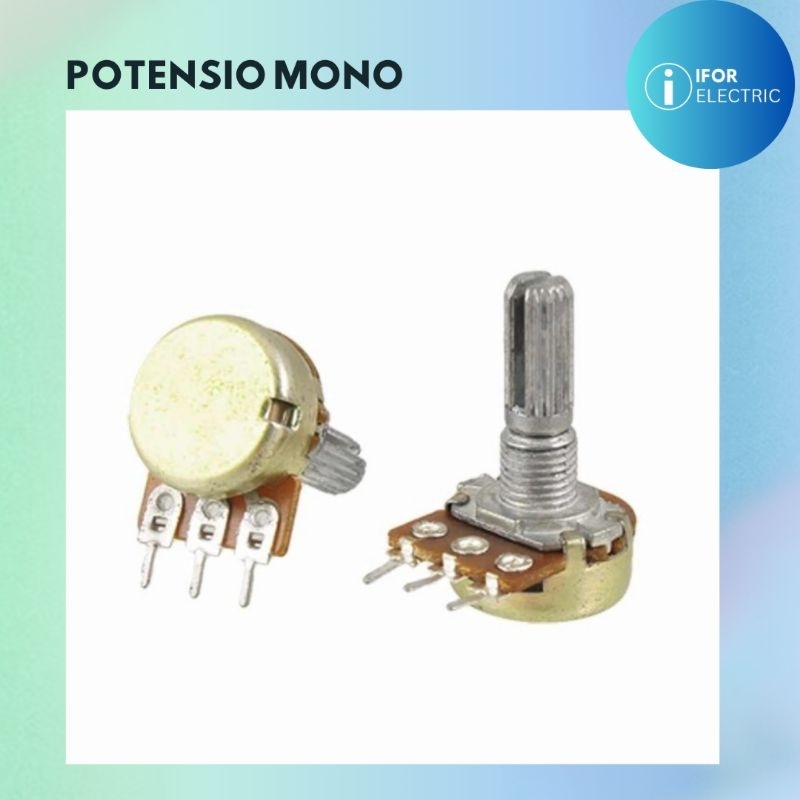 Jual Potensio Mono WL APAE Variabel Resistor 10K 50K 1K 2K 5K 20K 100K ...