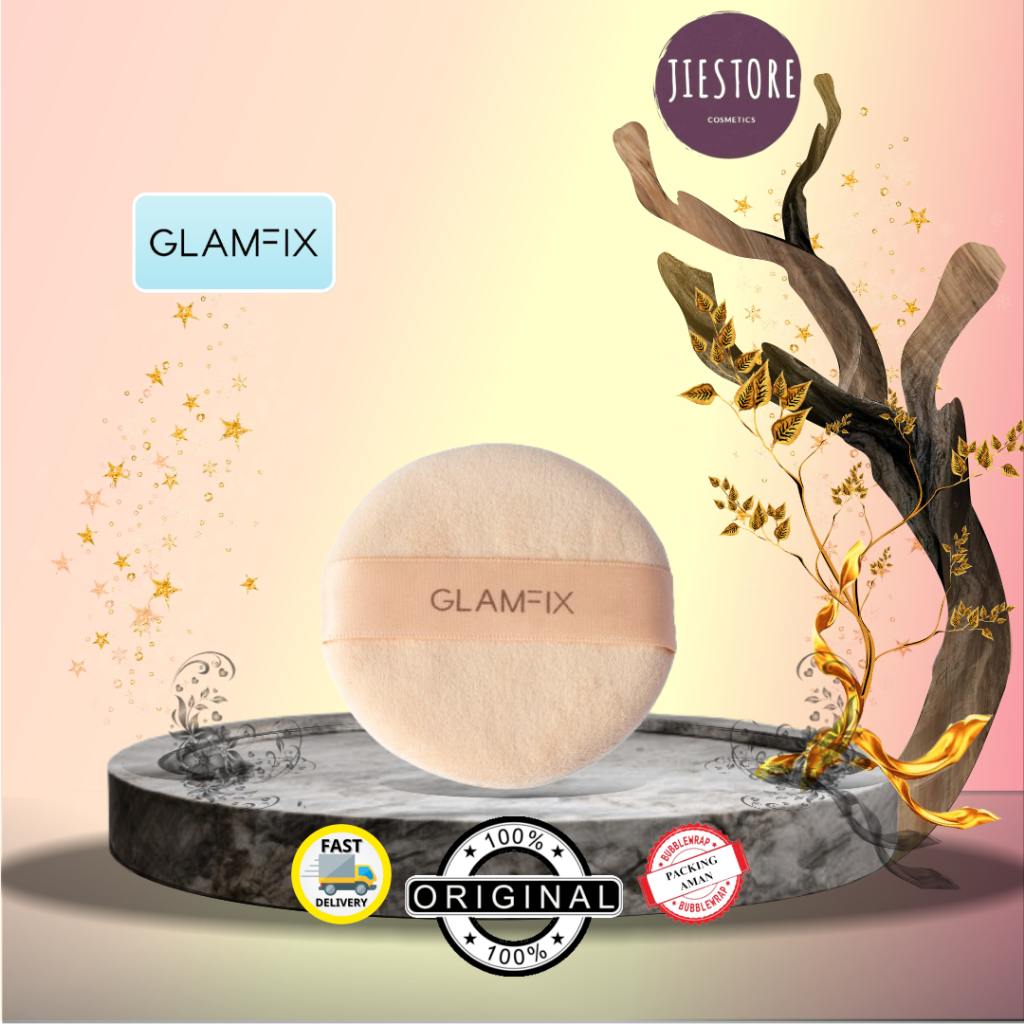 Jual GLAMFIX Finishing Powder Puff isi 1pcs _ Spons Bedak Tabur | GLAM ...