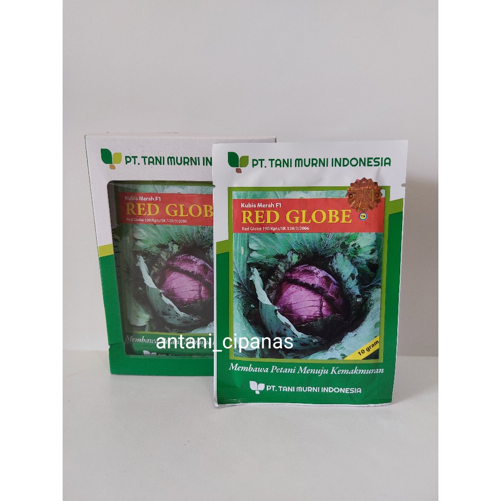 Jual benih kol merah RED GLOBE 10gr | Shopee Indonesia
