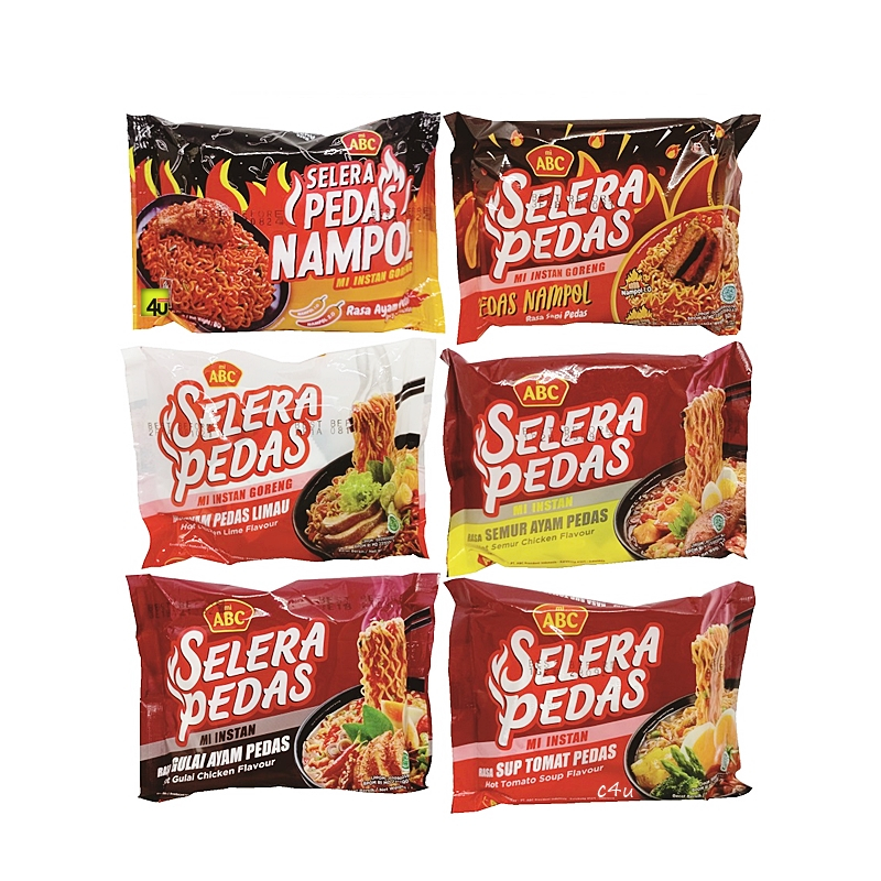 Jual Mi ABC Selera Pedas - Mie Instan Pedas Spesial - 1 bks | Shopee ...