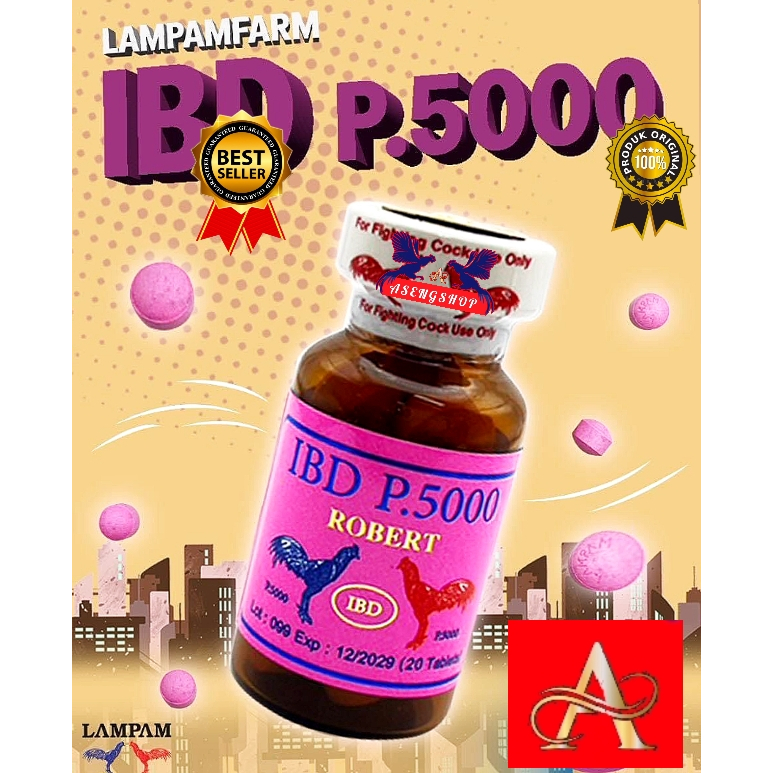 Jual Doping Lampam IBD P5000 Suplemen Original import Thailand isi 20 ...