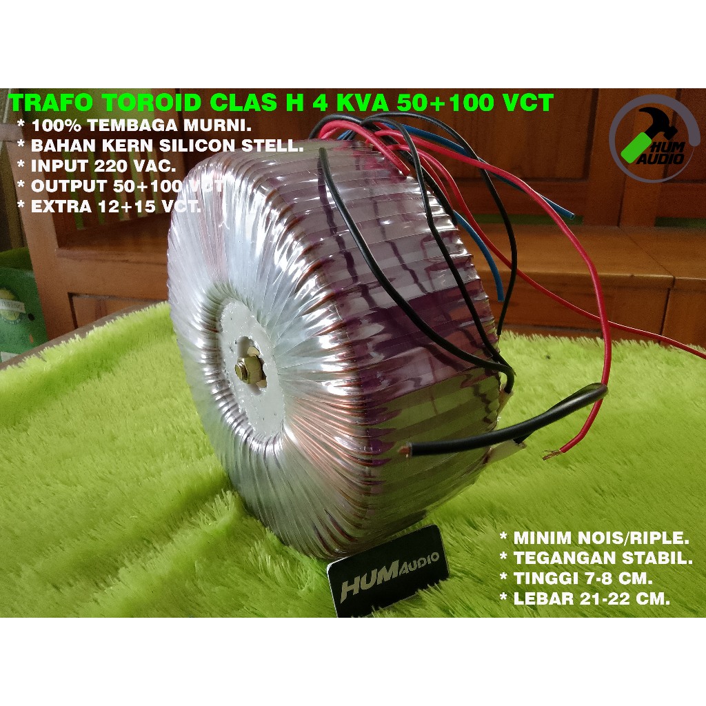Jual TRAFO TOROID CLAS H - 4KVA REAL MURNI. | Shopee Indonesia