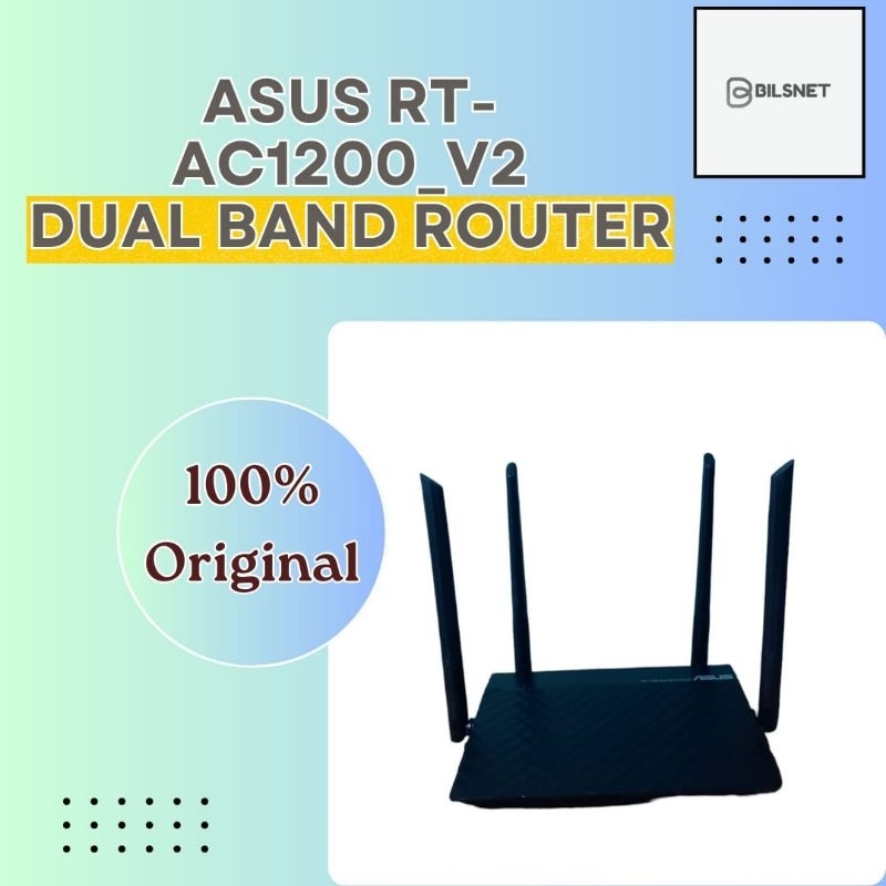 Jual ASUS RT-AC1200 V2 Dual Band Router | Shopee Indonesia