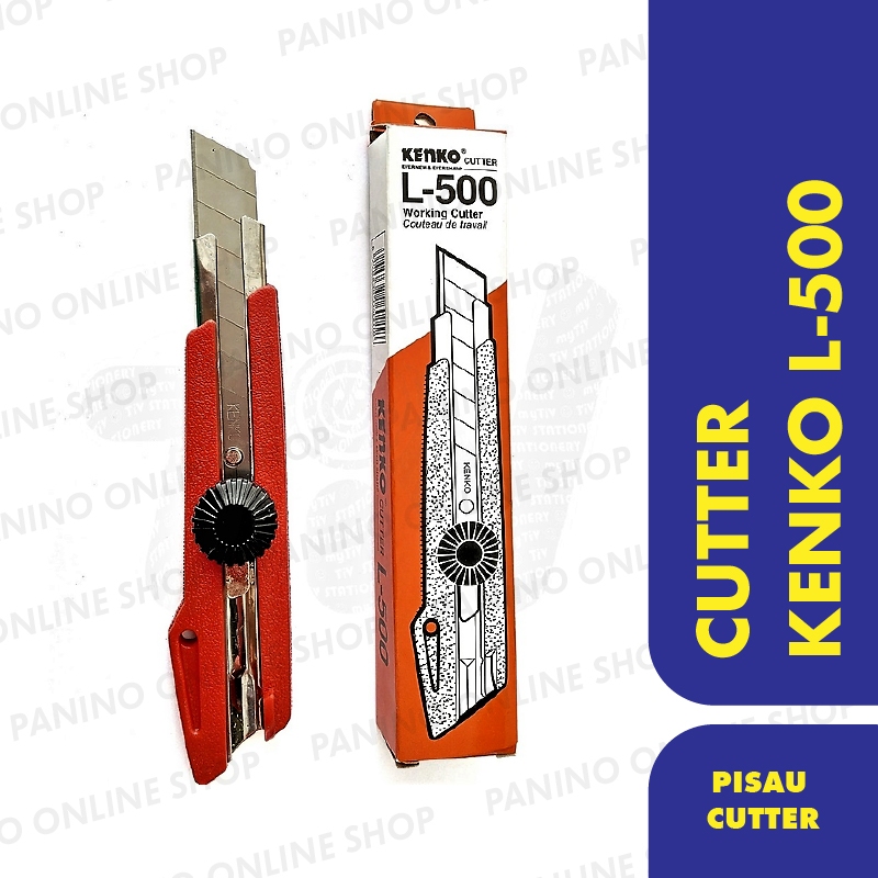 Jual Cutter Besar Kenko L500 / Pisau Cutter L500 / Pisau Kater Potong ...