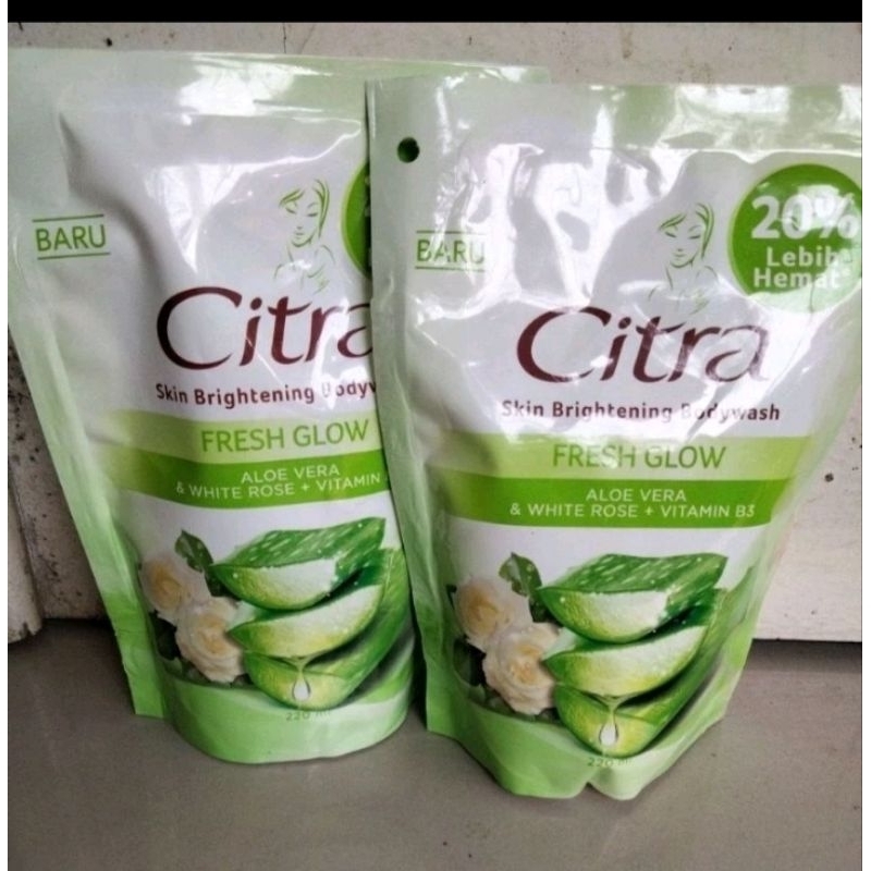 Jual body wash citra skin whitening 220 ml | Shopee Indonesia