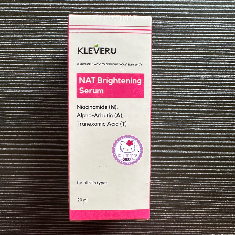 Jual KLEVERU NAT Brightening Serum - 20mL | Shopee Indonesia