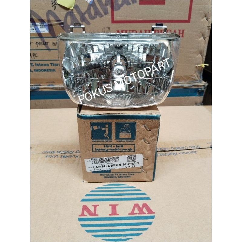 Jual REFLECTOR LAMPU DEPAN SUPRA X LAMA CAKRAM/TROMOL MERK WIN | Shopee ...