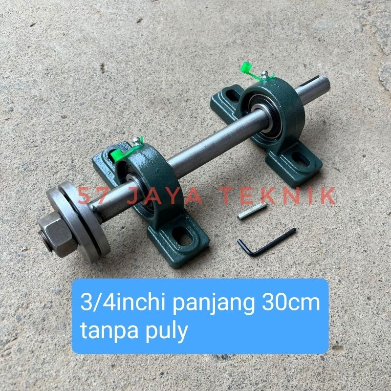 Jual as serkel 3/4 inchi panjang 30cm tanpa puly | Shopee Indonesia