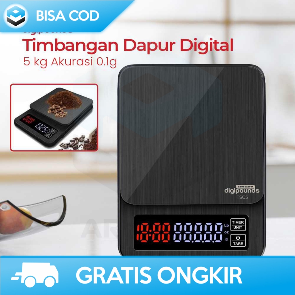 Jual TIMBANGAN DAPUR MINI DIGITAL SCALE LAYAR LCD AKURASI TINGGI ...