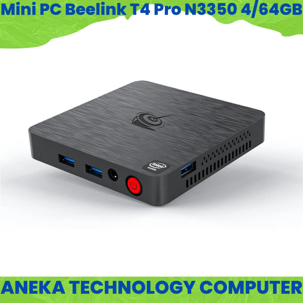 Jual Mini PC Beelink T4 Pro N3350 4/64GB Dual HDMI WiFi Windows 10 | Shopee Indonesia