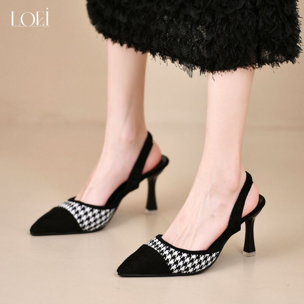 Jual LOEI Nara High Heels Sandal Hak Tinggi Sepatu Kerja Wanita Simpel ...