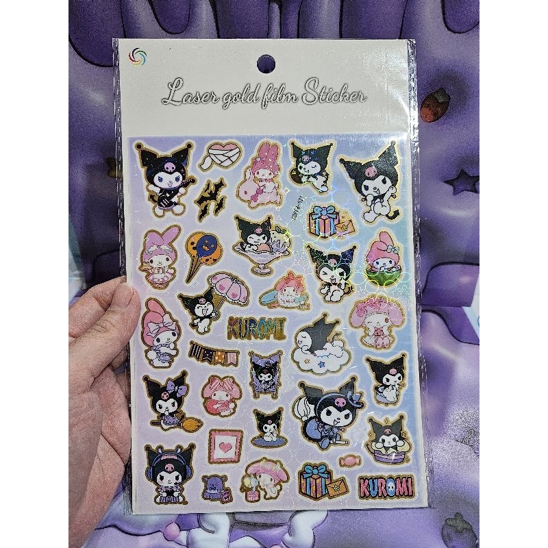 Jual VS LB - Sticker Sanrio laser lembaran / stiker laser sanrio ...