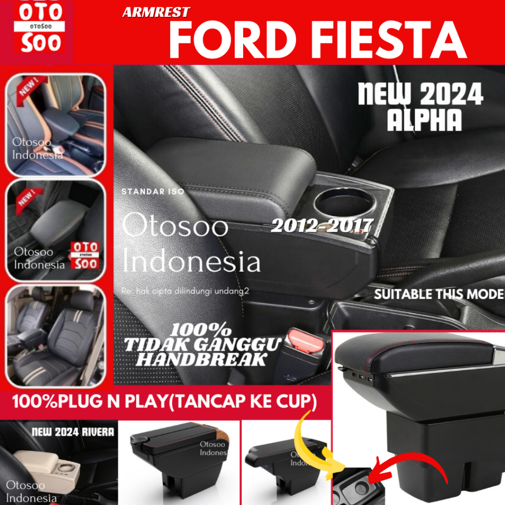 Jual ARMREST FORD FIESTA - AutoGrand Console box fiesta | Shopee Indonesia