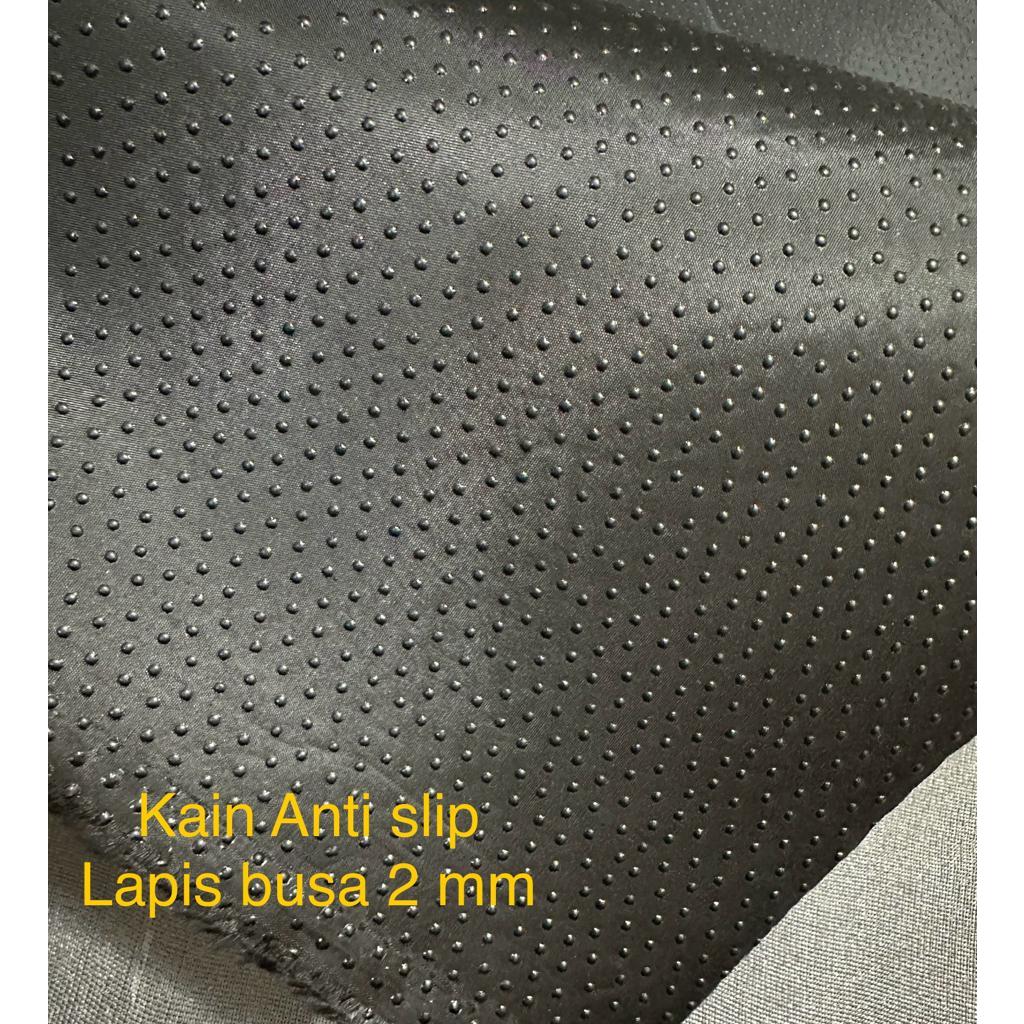 Jual Kain Bintik Busa Anti Slip Satin Lapis Busa 2 mm Lebar Kain 150 cm ...
