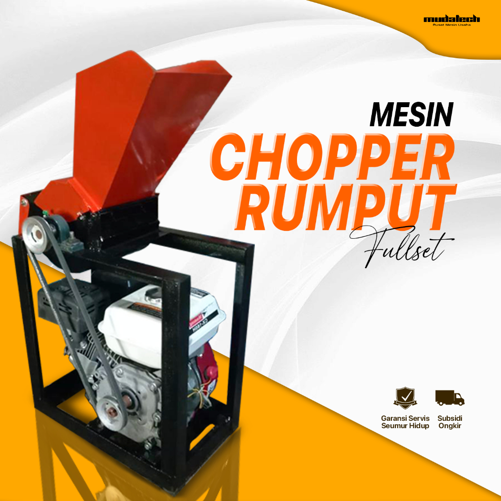 Jual Mesin Chopper Rumput Pencacah Batang Pisang | Shopee Indonesia