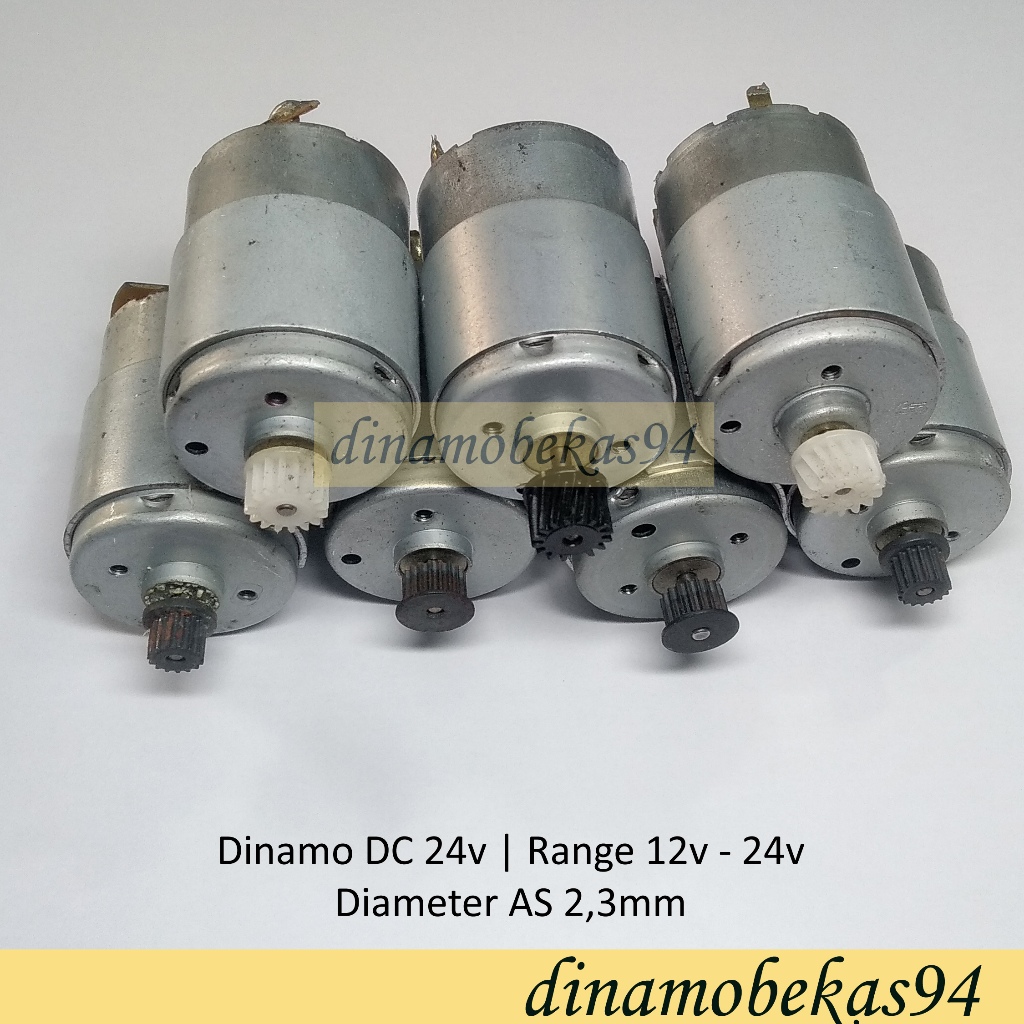 Jual Dinamo Motor DC 12V - 24Volt RS385 QK0908 QK4640 Generator Listrik Bor Mini Layangan ...