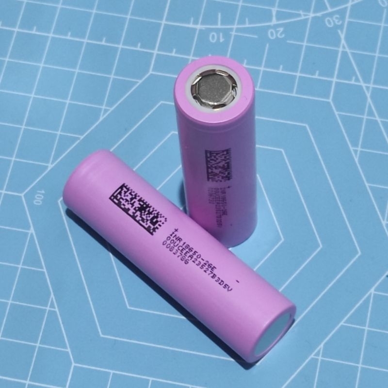 Jual Baterai DMEGC INR18650-26E 2600mAh 15A Li-ion 18650 3.7V Flat Top | Shopee Indonesia