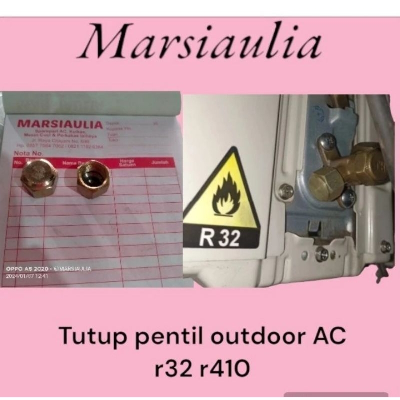 Jual Tutup pentil outdoor AC r32 r410 | Shopee Indonesia