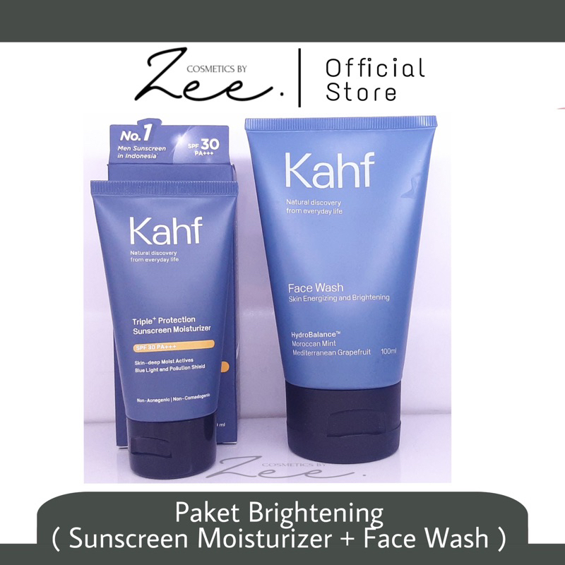 Jual Kahf Series | Kahf Skincare Paket | Kahf Skincare Pria | Shopee ...