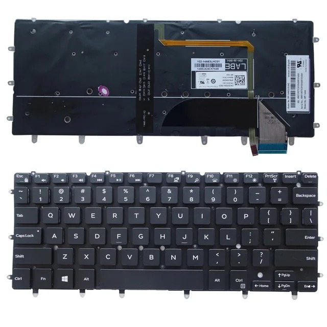 Jual Keyboard Dell Inspiron 13 7000 7347 7348 7347 7352 7353 7359 ...