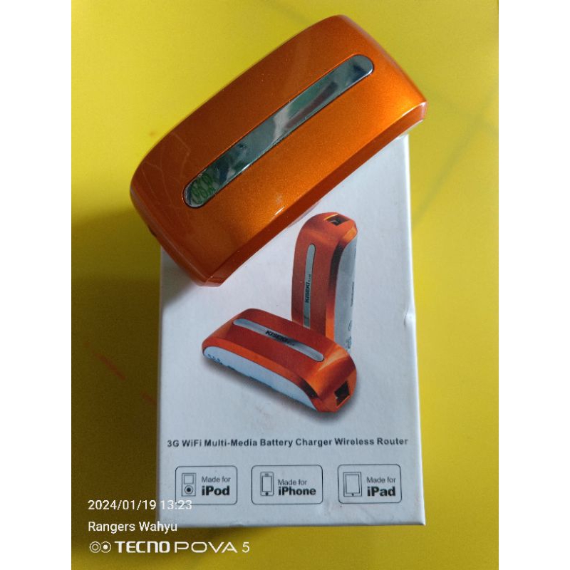Jual Power bank 5000mah with 3G WIFI router | Shopee Indonesia