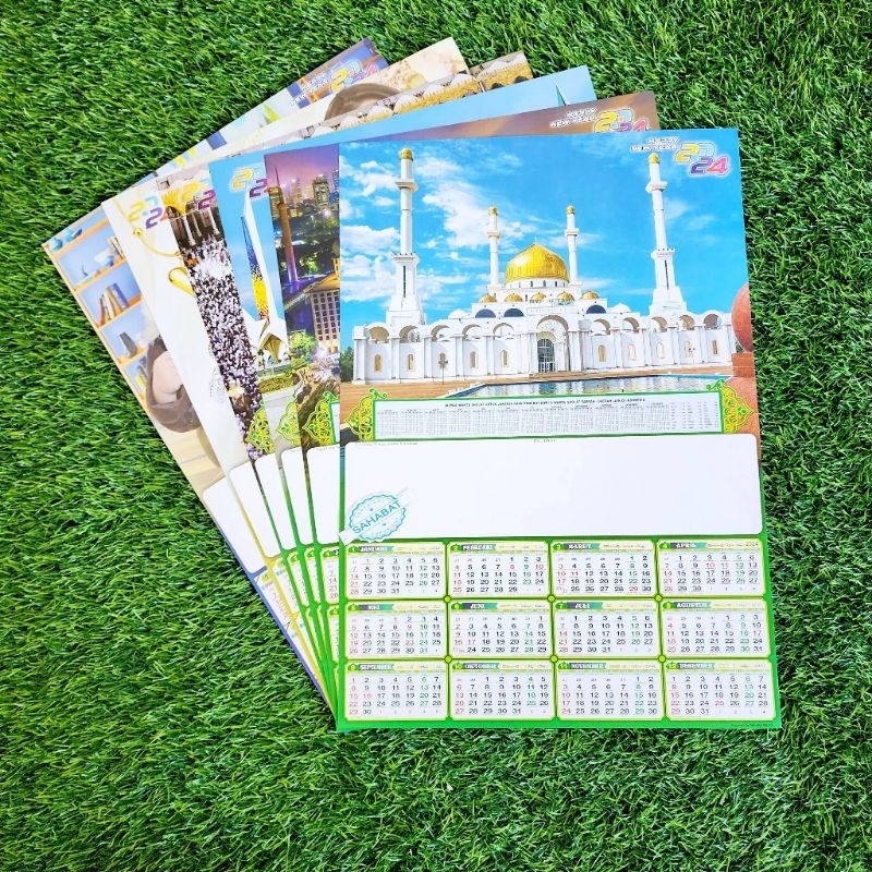 Jual Poster Kalender 2024 Polos Bukan Custom | Shopee Indonesia