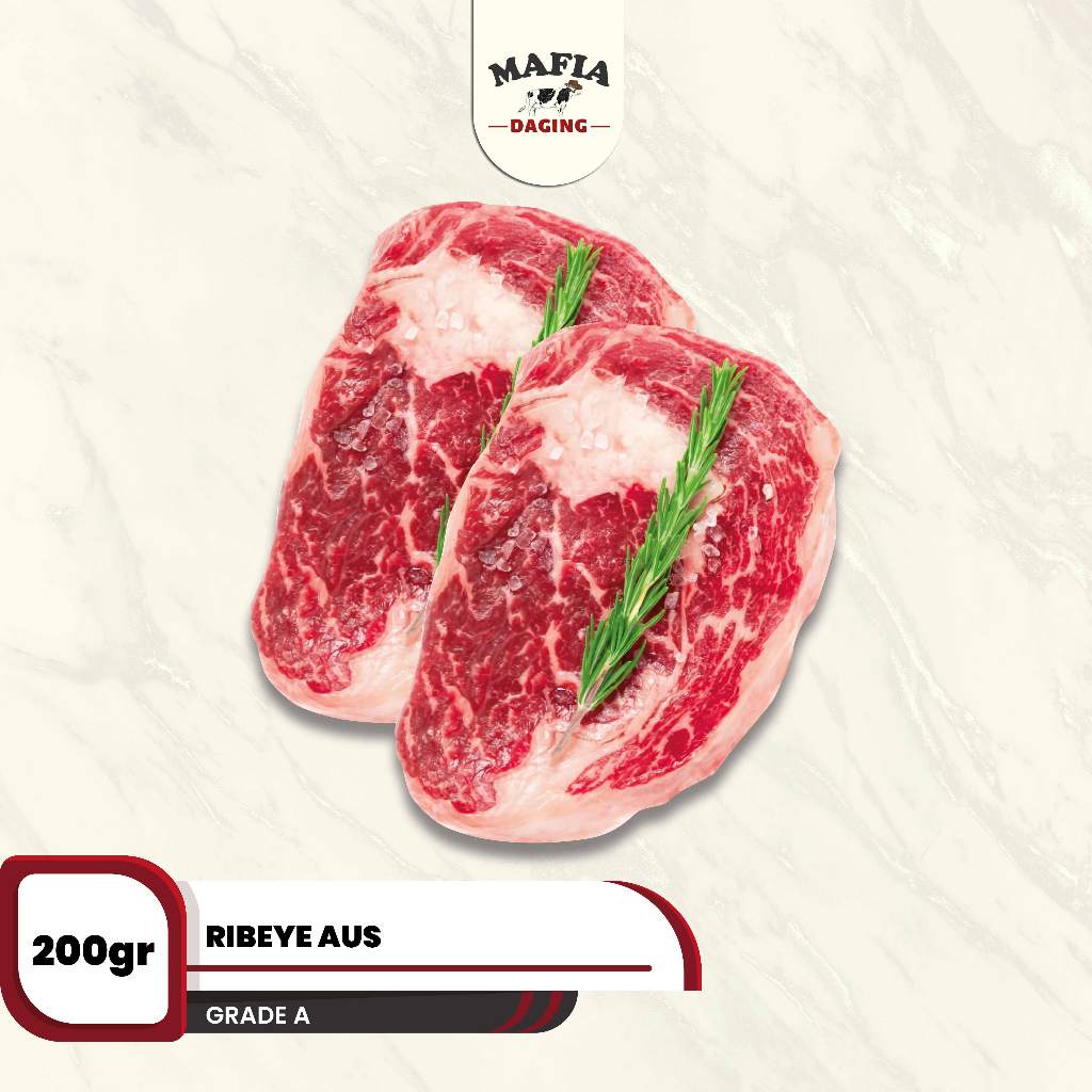 Jual [Mafia Daging] Premium Ribeye Steak 200g | Import Australia ...