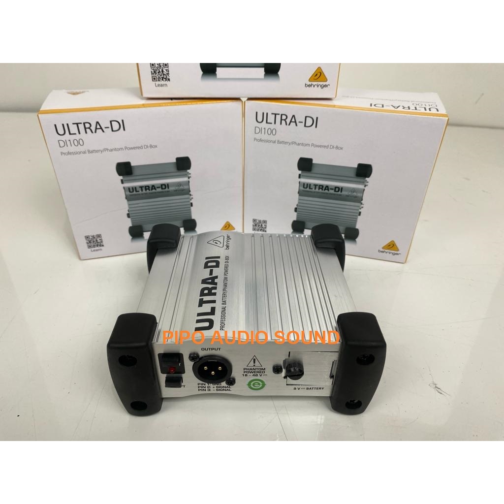 Jual BEHRINGER ULTRA DI -100 / DIRECT BOX - Behringer DI100 | Shopee ...