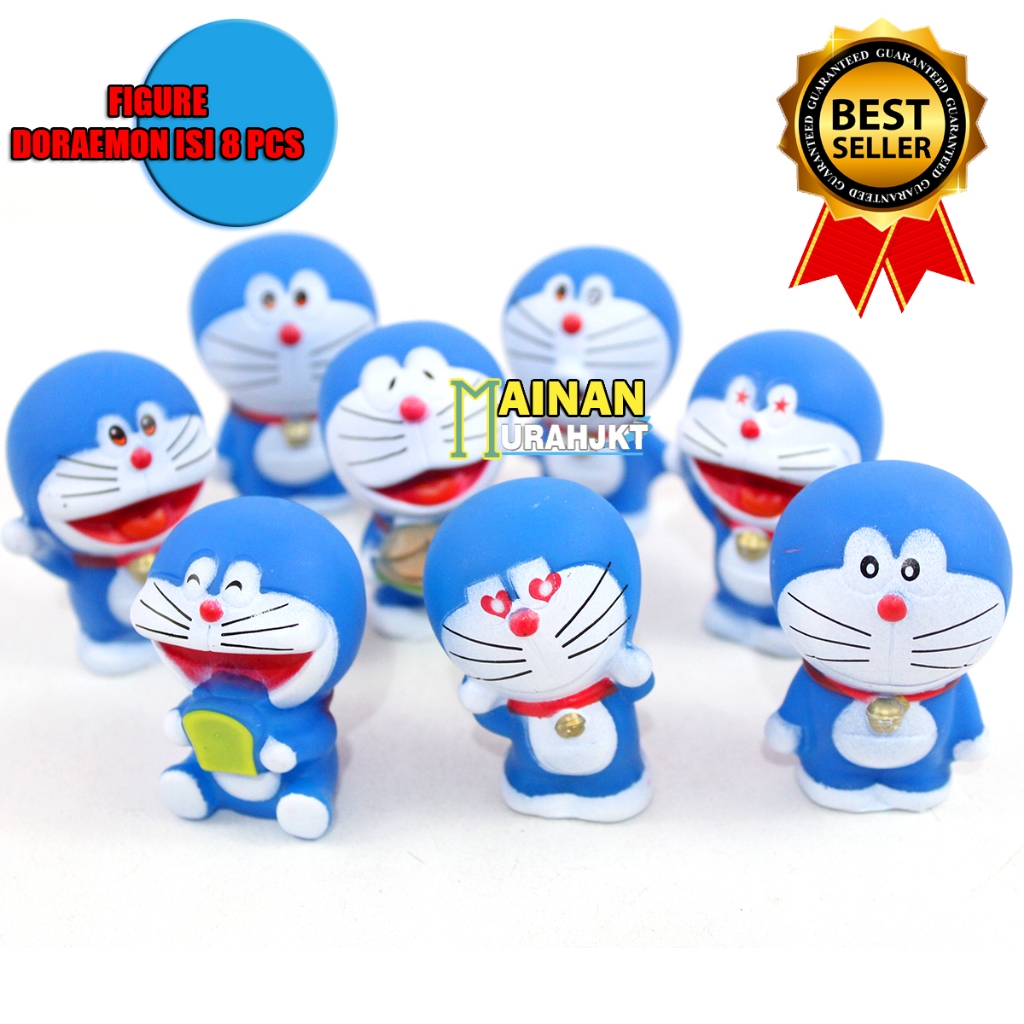 Jual MAINANKEI MAINAN ANAK MURAH DORAEMON FIGURE 1 SET ISI8 PCS MACAM ...