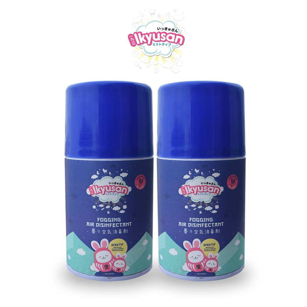 Jual Ikyusan Fogging Air disinfectant 200ml (2pcs) | Shopee Indonesia