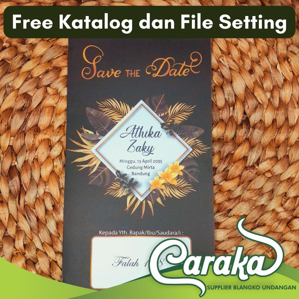 Jual Kartu Undangan Pernikahan atau Kertas Undangan atau Blangko ...