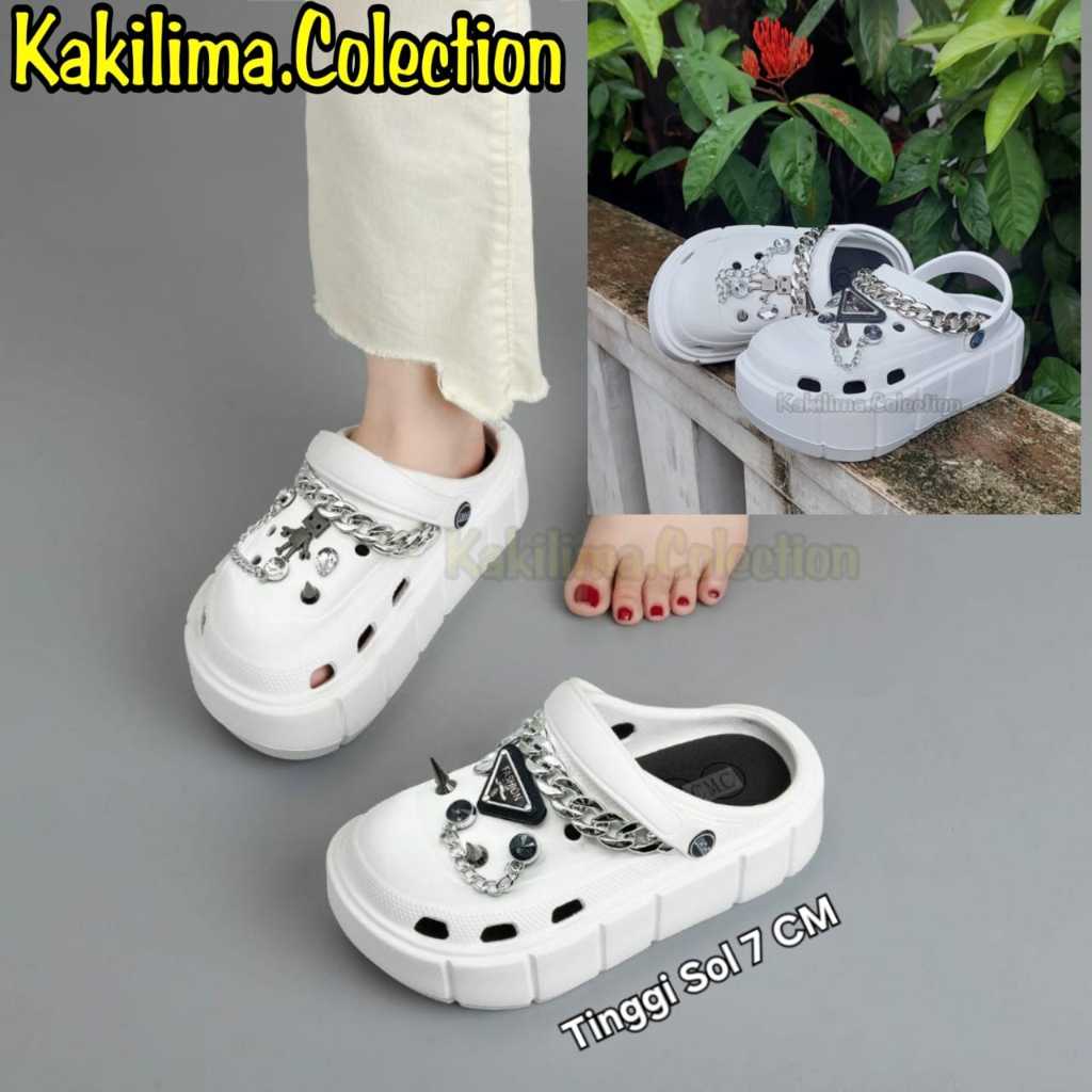 Jual Sandal baim bangkok klasik wanita slip on eva rubber permpuan YBL ...