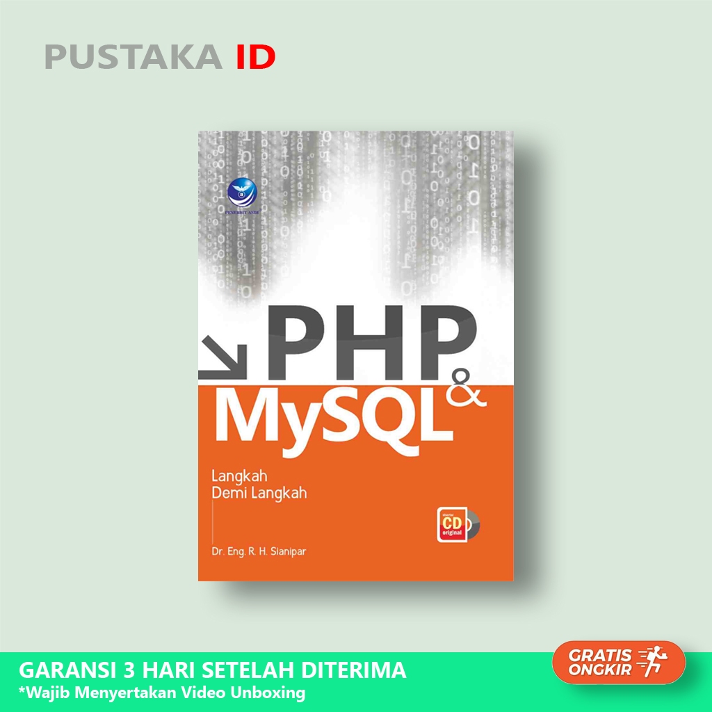 Jual Buku PHP Dan MYSQL Langkah Demi Langkah + cd -Original | Shopee ...