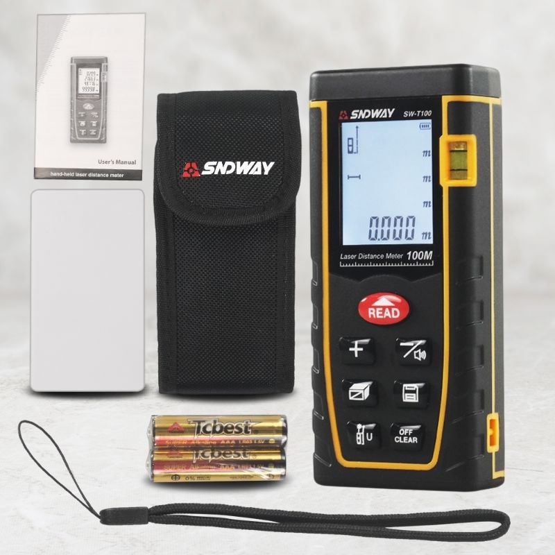 Jual Meteran Laser Digital laser rangefinder 40 50 60 80 100 120 alat ...