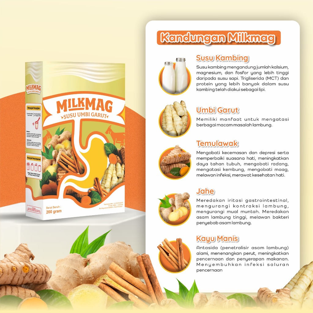 Jual Susu Milkmag Original Untuk Asam Lambung, Magh dan gangguan ...