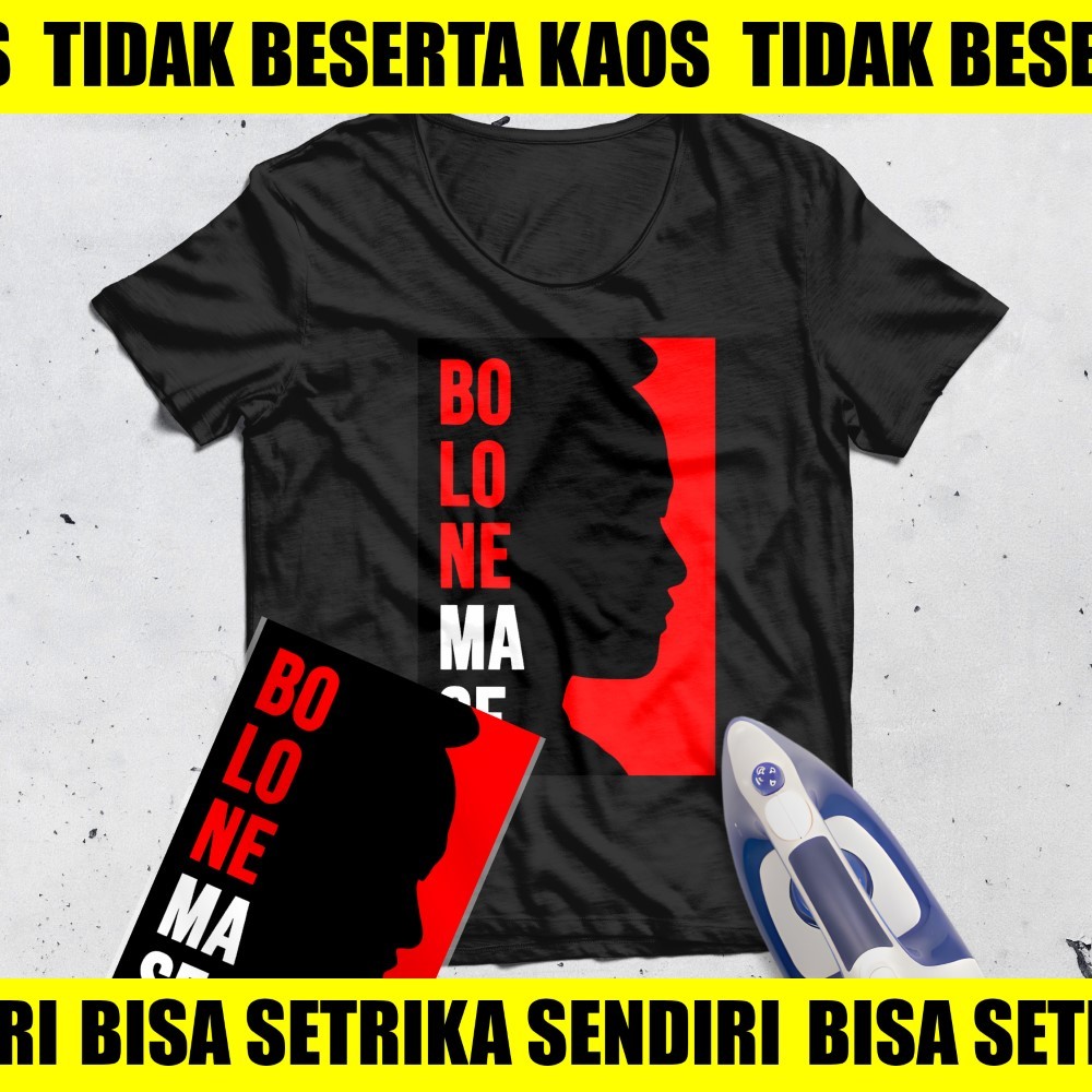 Jual Sablon Print DTF Digital Pilpres 2024 Relawan Gibran Bolone Mase ...