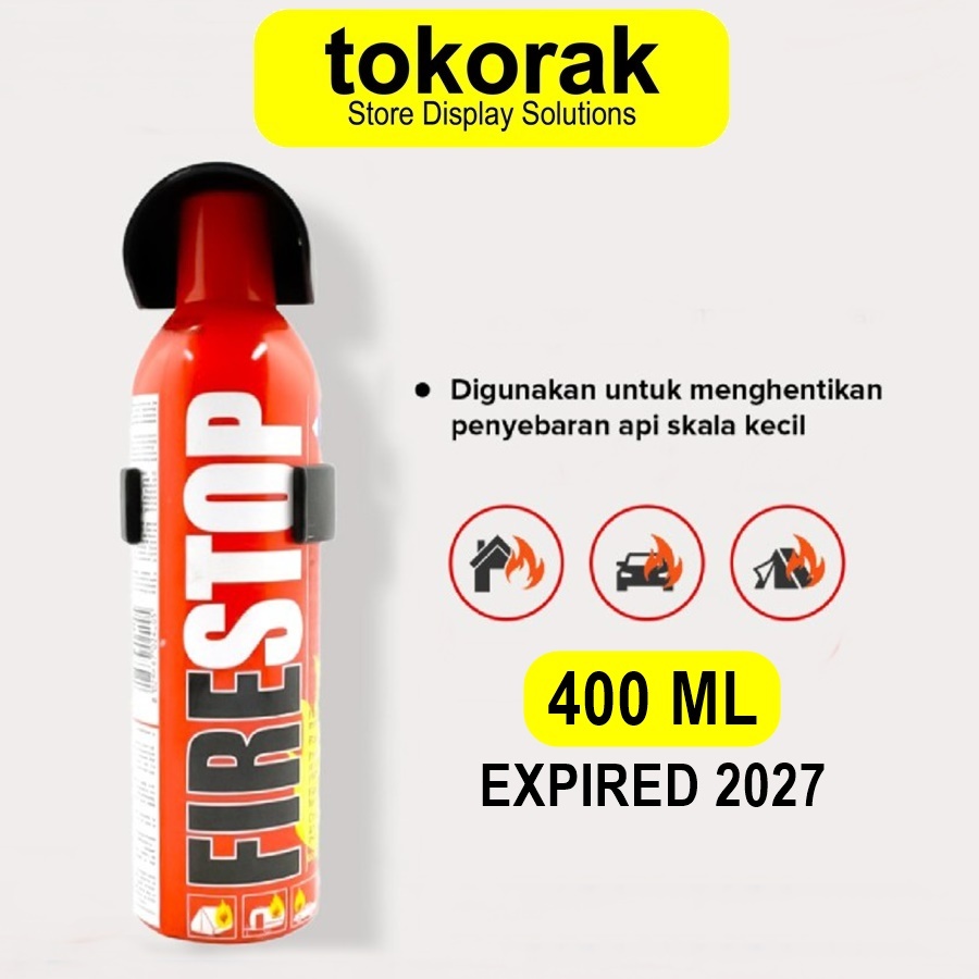 Jual APAR PEMADAM API RINGAN FIRE STOP CAR 400 ML FIRESTOP MOBIL 400ML ...