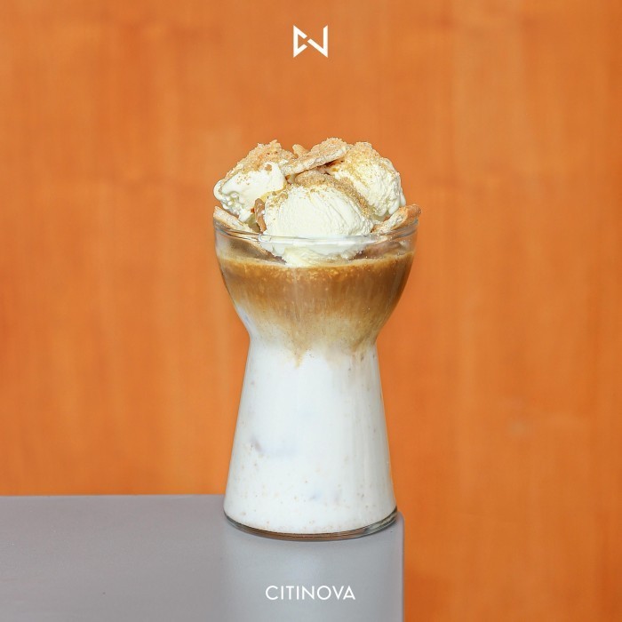 Jual Gelas Cafe Korean Aesthetic Citinova Mocca Highball Glass Coffee ...