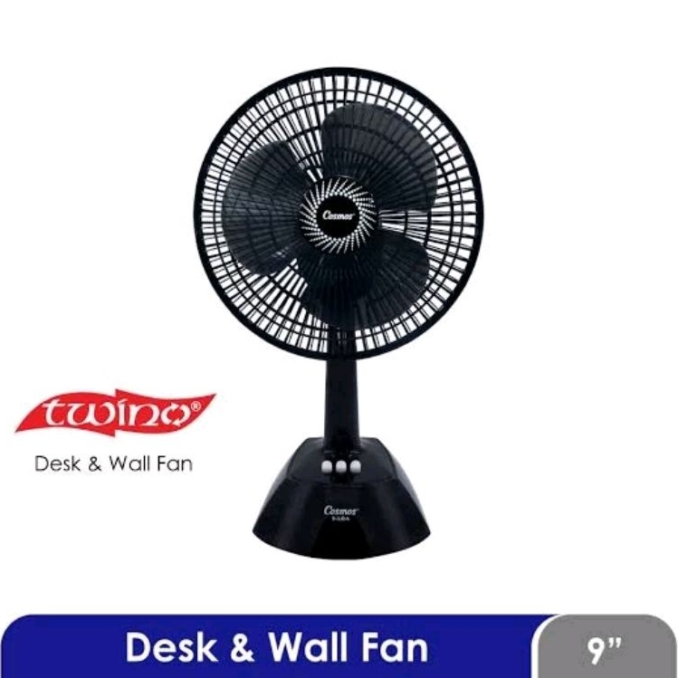 Jual Cosmos 9 LDA Twino 9 inch/ kipas angin duduk meja 9" / kipas 2in1 ...