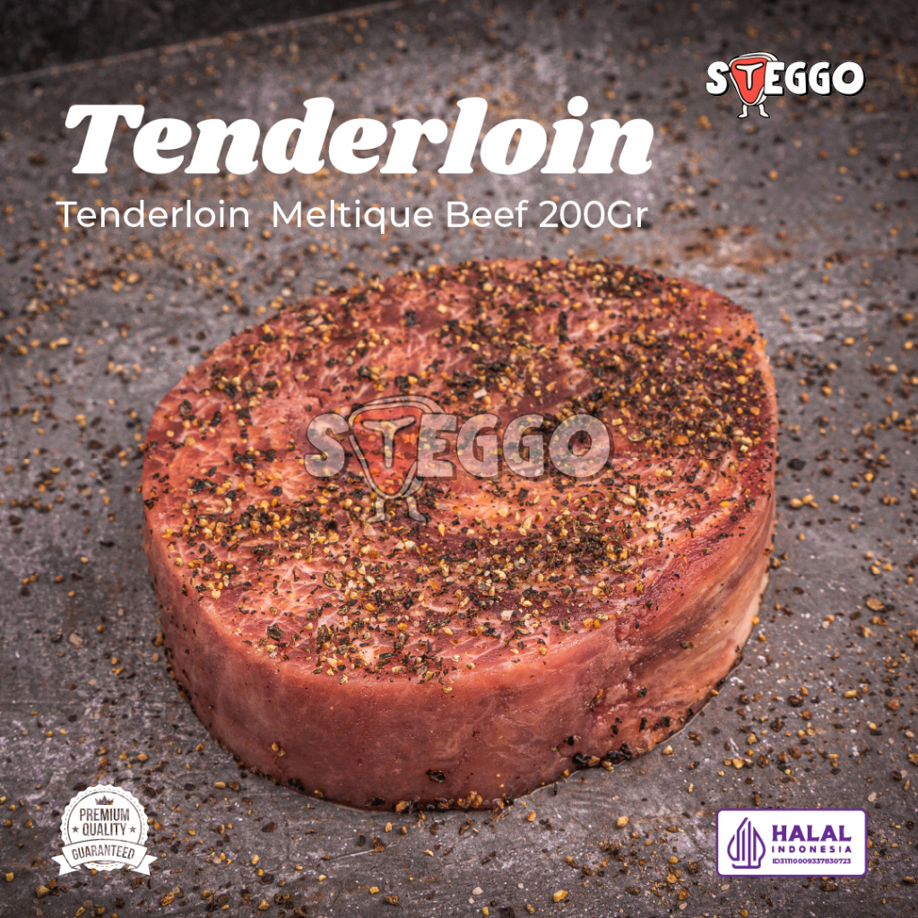 Jual Tenderloin Beef Steak Premium Meltique 200 Gr/ Daging Steak Sapi ...