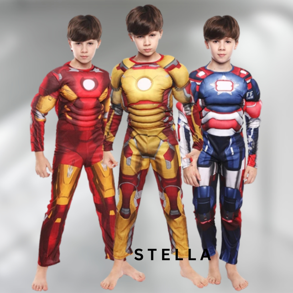 Jual Kostum MARVEL anak IRON MAN Full Set | Shopee Indonesia