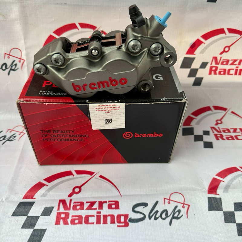Jual Kaliper Brembo 4 Piston 1 Pin Grey Kanan | Shopee Indonesia