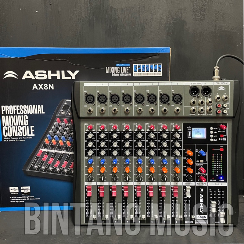 Jual Mixer Ashly AX8N original 8 channel mixing ax8 | Shopee Indonesia