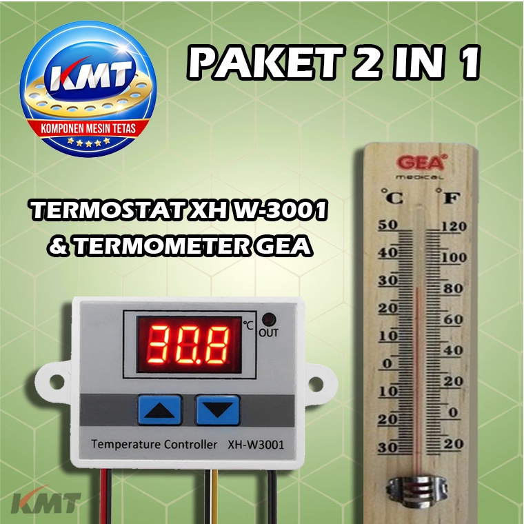 Jual ak Paket Thermostat Termostat Digital XH W31 Termometer ...