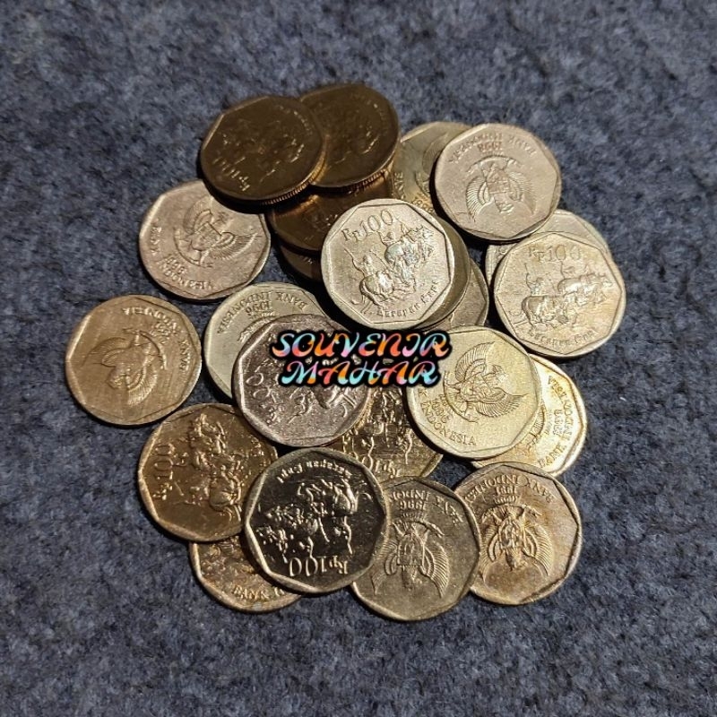 Jual (SUDAH DIBERSIHKAN) Uang koin kuno 100 rupiah karapan sapi rp 100 ...