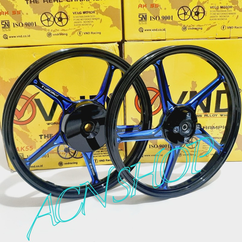 Jual VELG RACING VND AK 55 BEAT VARIO 110 SCOOPY VARIO 125 VARIO 150 140/160 RING 17 | Shopee ...
