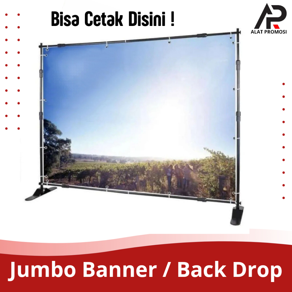 Jual Jumbo Banner / Rangka Jumbo Banner / Standing Backwall / Backdrop ...