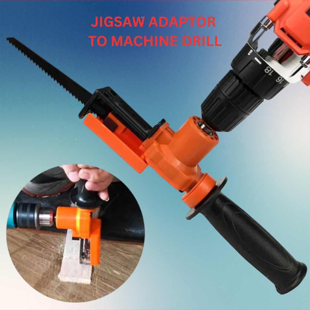 Jual ADAPTOR BOR GERGAJI UKIR / JIGSAW DRILL ADAPTER | Shopee Indonesia